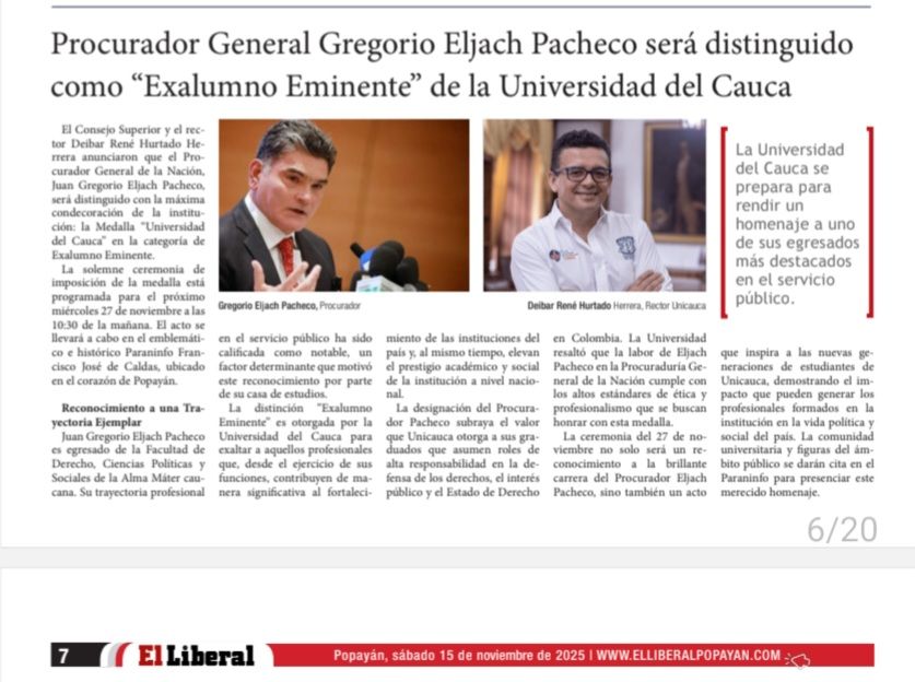 Gregorio Eljach Pacheco – ASECAUCA